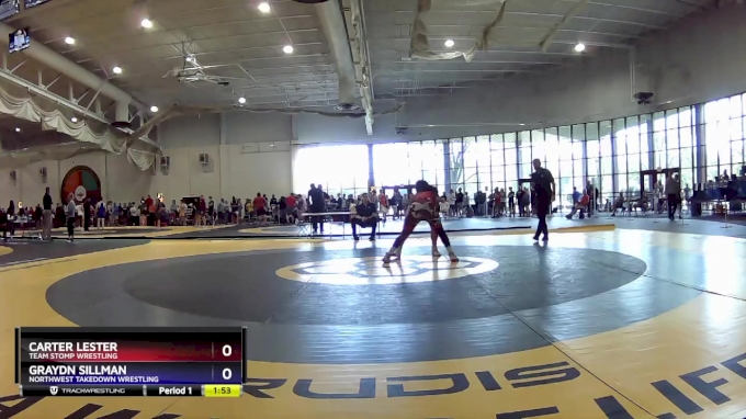 190 lbs Round 2 - Carter Lester, Team Stomp Wrestling vs Graydn Sillman, Northwest Takedown ...