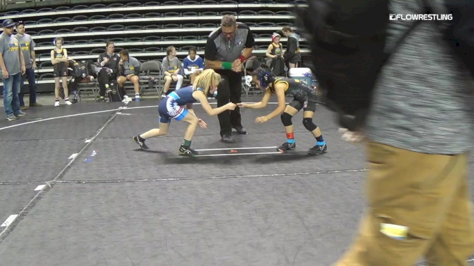 65 lbs Rr Rnd 2 - Tynsley Leonard, Team Kansas Thunder Girls vs ...