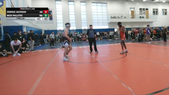 144 lbs Prelim - Joshua Jackson, Calvert Hall College vs Nick Pallitto ...