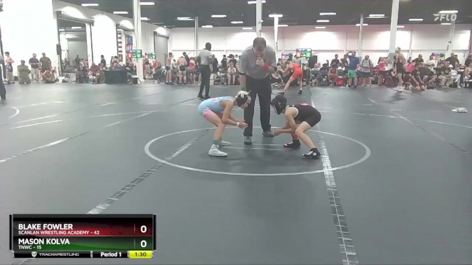 64 lbs Round 2 - Mason Kolva, TNWC vs Blake Fowler, Scanlan Wrestling ...