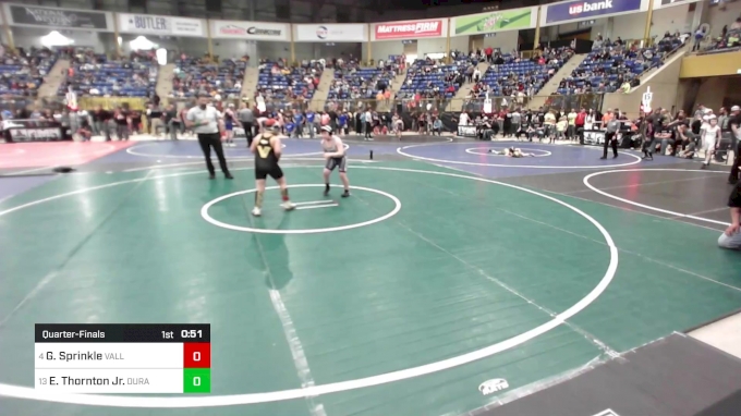 Quarterfinal - George Sprinkle, Valley vs Eric Thornton Jr., Duran Elite