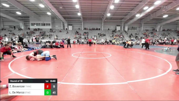 154 lbs Round Of 16 - Zane Bovenizer, Team Nauman vs Logan De Marco ...