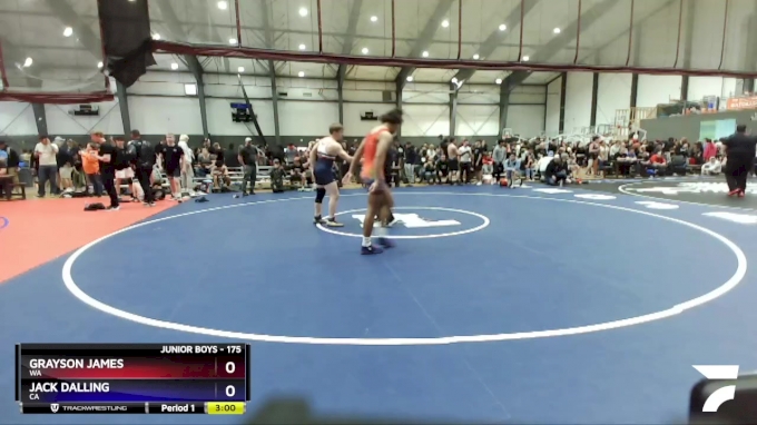 175 lbs Champ. Round 3 - Grayson James, WA vs Jack Dalling, CA