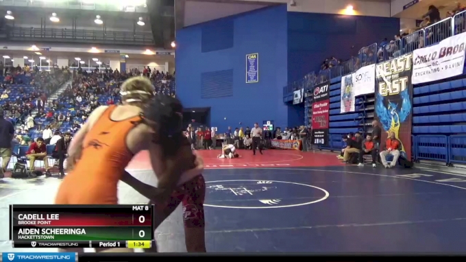 113 lbs Champ. Round 3 - Cadell Lee, Brooke Point vs Aiden Scheeringa ...