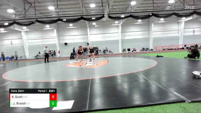 197 lbs Cons. Semi - Jacob Brandt, Indiana Tech vs Kyle Scott ...