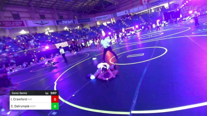 136 lbs Consolation - Izzabella Crawford, Mat Rats Rebooted vs Cami ...