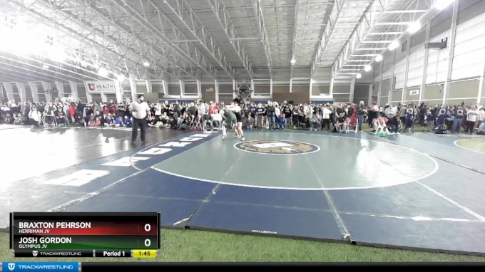215 JV Champ. Round 2 - Braxton Pehrson, Herriman JV vs Josh Gordon ...