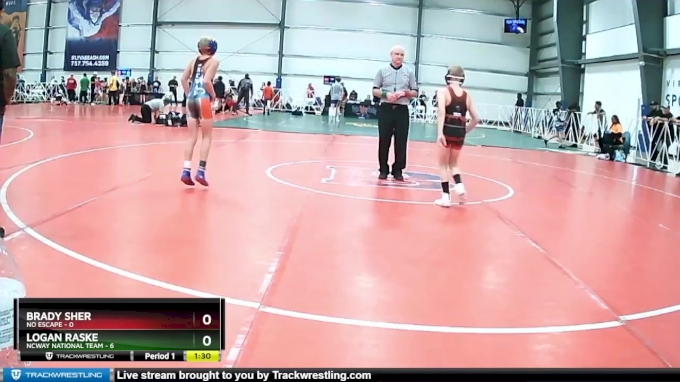 76 lbs Rd# 5- 3:45pm Friday Final Pool - Brady Sher, No Escape vs Logan ...