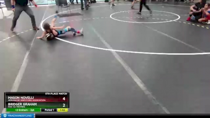 49 lbs Final - Mason Novelli, AVALANCHE WRESTLING ASSOCIATION vs ...