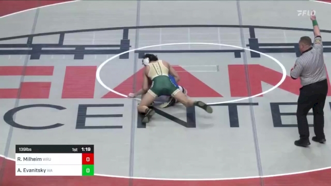 139 lbs Final - Reagan Milheim, Warrior Run vs Anthony Evanitsky ...