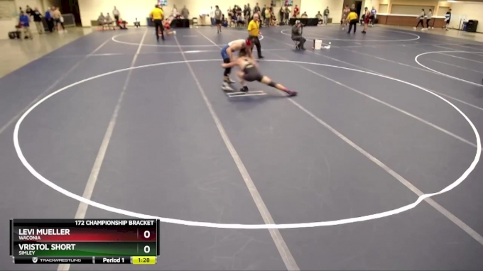 172 Championship Bracket Champ. Round 3 - Vristol Short, Simley vs Levi ...