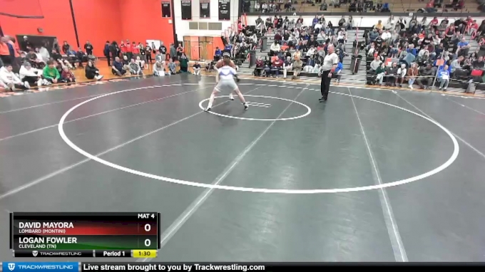 152 lbs 1st Place Match - David Mayora, Lombard (MONTINI) vs Logan ...