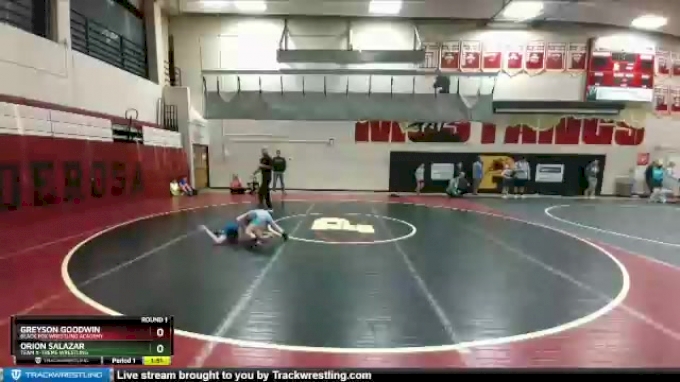 50-55 lbs Round 1 - Orion Salazar, Team X-Treme Wrestling vs Greyson ...