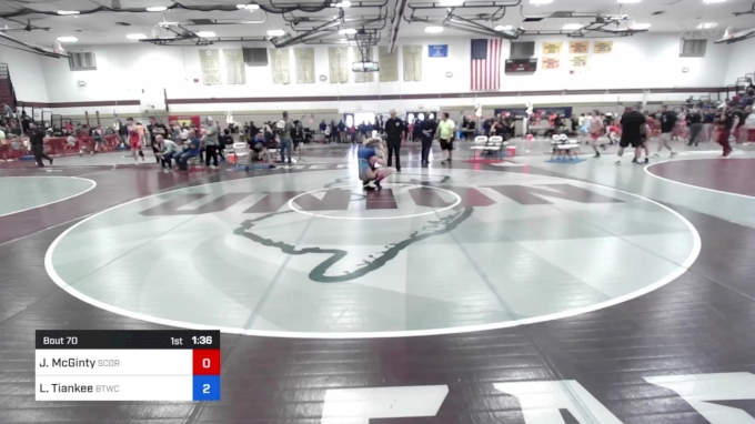 120 lbs Round Of 16 - James McGinty, Scorpions Wrestling School NJ vs ...