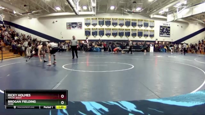 138 lbs Quarterfinal - Ricky Holmes, Walsh Jesuit vs Brogan Fielding, Spire