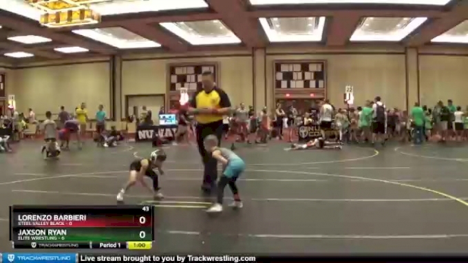 43 lbs Round 2 (6 Team) - Lorenzo Barbieri, Steel Valley Black vs ...