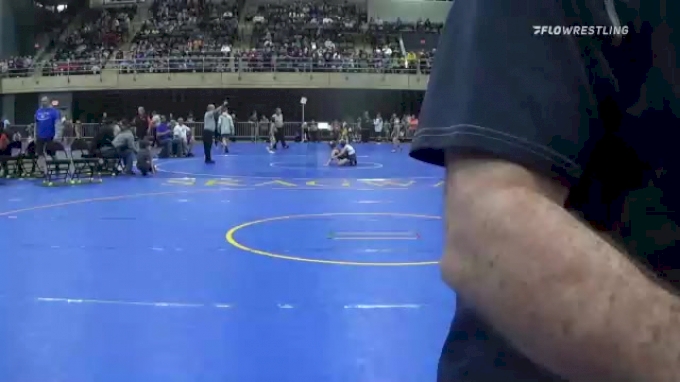 58 lbs Round Of 16 - Connor Dobson, Anita vs Ryker Young, Hebron