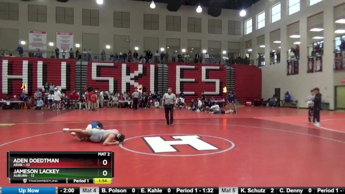 190 lbs Semis & Wb (16 Team) - Jameson Lackey, Auburn vs Aden Doedtman ...