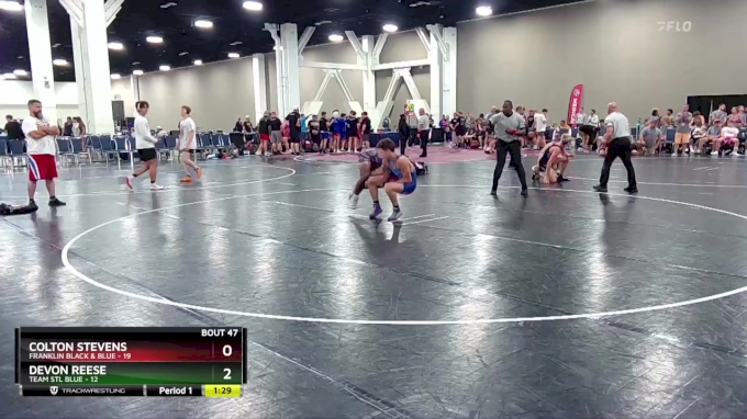144 lbs Round 6 (16 Team) - Devon Reese, Team STL Blue vs Colton ...