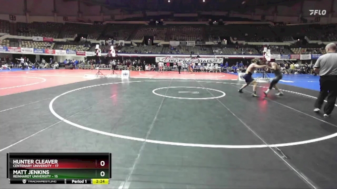 174 lbs Quarters & Wb (16 Team) - Matt Jenkins, Reinhardt University vs ...