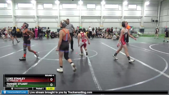 84 lbs Round 4 (8 Team) - Luke Stanley, All American vs Tanner Stuart ...