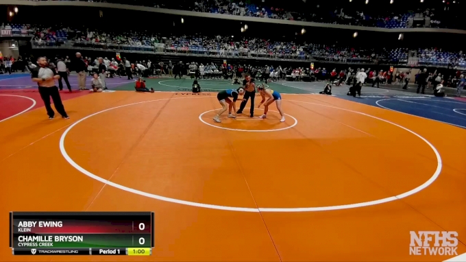6A 114 lbs Cons. Round 2 - Abby Ewing, Klein vs Chamille Bryson, Cypress Creek
