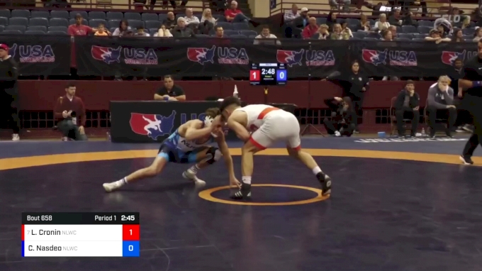 57 lbs Cons. Round 2 - Liam Cronin, Nebraska Wrestling Training Center ...