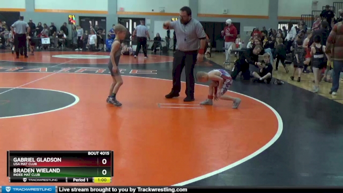 PW-5 lbs Cons. Round 1 - Gabriel Gladson, USA MAT CLUB vs Braden ...