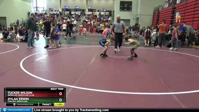 60 lbs Cons. Round 4 - Dylan Erwin, Chelsea Wrestling vs Tucker Wilson ...