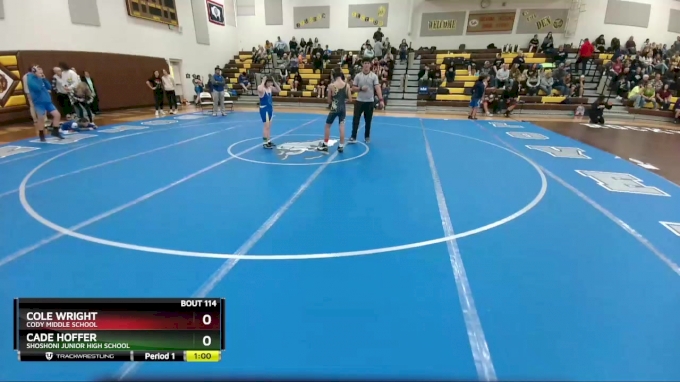 110 A & B Cons. Round 2 - Cole Wright, Cody Middle School vs Cade ...