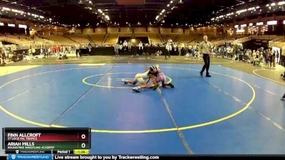 75 lbs Quarterfinal - Finn Allcroft, ST LUCIE PAL TROPICS vs Ariah ...