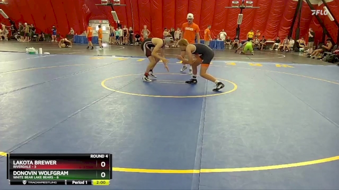 126 lbs Round 4 (6 Team) - Donovin Wolfgram, White Bear Lake Bears vs ...
