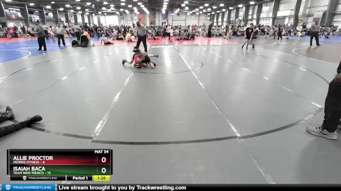 68 lbs Rd# 5- 3:45pm Friday Final Pool - Allie Proctor, Morris Fitness ...