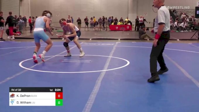 149 lbs Rd Of 32 - Kolby DePron, Bucknell vs Drew Witham, Long Island ...