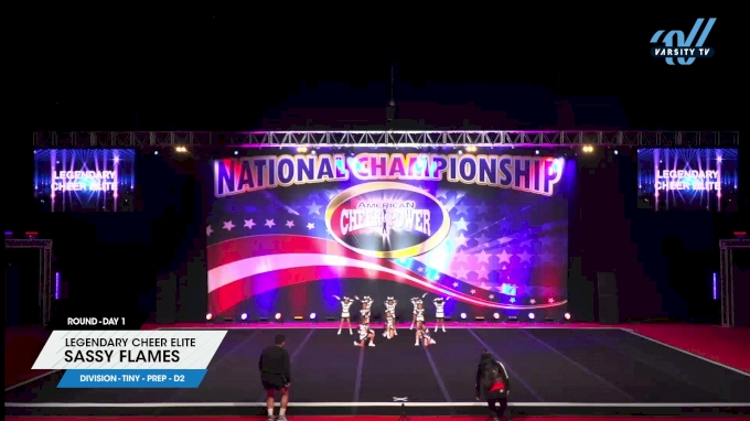 Legendary Cheer Elite - Sassy Flames [2024 L1.1 Tiny - PREP - D2 Day 1 ...