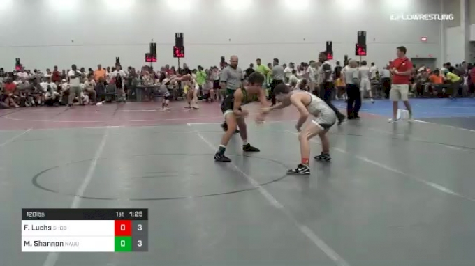 120 lbs Rr Rnd 1 - Fred Luchs, Shore Thing Beach vs Michael Shannon ...