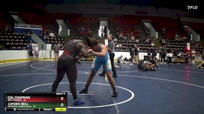 220 lbs Round 3 (4 Team) - Cayden Bell, Michigan Cobras Blue vs Cal ...