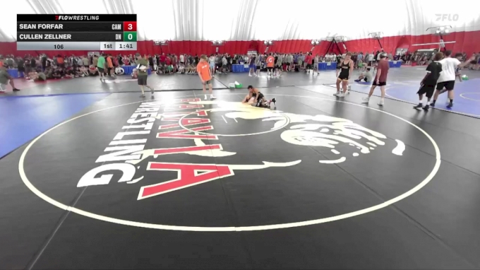 106 lbs Round 1 (8 Team) - Sean Forfar, Cameron vs Cullen Zellner, Denmark