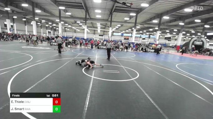 62 lbs Final - Evan Thiele, Cvbjj vs Jordy Smart, Ravage