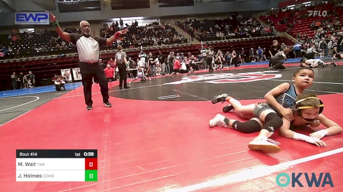 66 lbs Round Of 16 - Mace `The Mauler` Wait, Terminator Wrestling ...