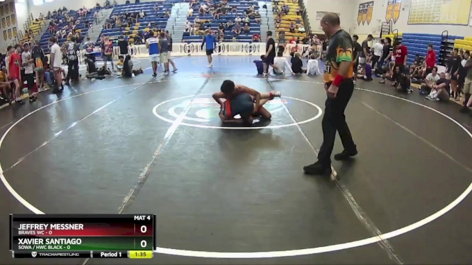 113 lbs Quarters & Wb (16 Team) - Xavier Santiago, SOWA / HWC BLACK vs ...