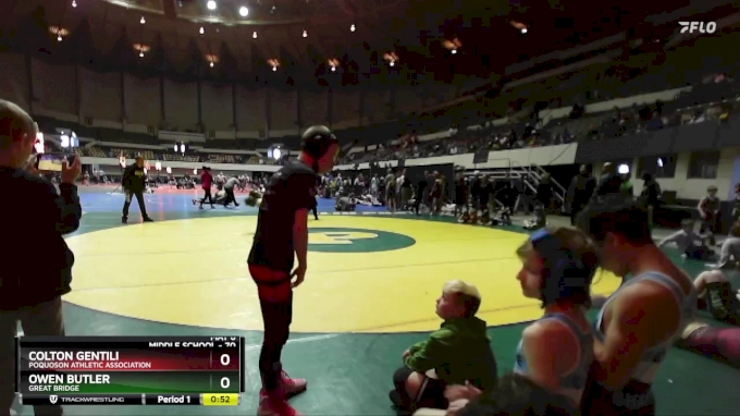 70 lbs 1st Place Match - Owen Butler, Great Bridge vs Colton Gentili ...