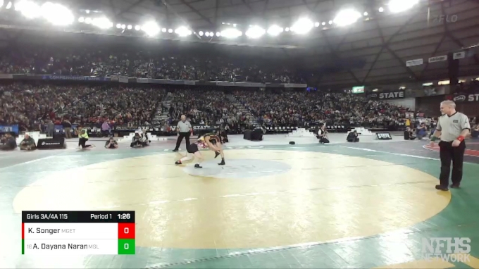 Girls 3A/4A 115 1st Place Match - Ashley Dayana Naranjo, Moses Lake ...