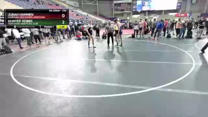 170 lbs Semifinal - Judah Hammen, Kaukauna High School Wrestling vs ...