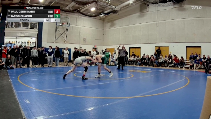 139 lbs Consy 1 - Paul Cerminaro, North Hills vs Jacob Chacon, Montour