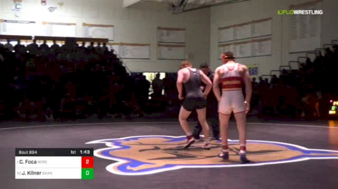 182 lbs Final - Chris Foca, Bergen Catholic (NJ) vs Jack Kilner, Granada