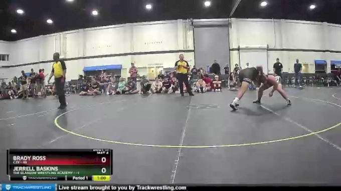 195 lbs Finals (8 Team) - Brady Ross, C2X vs Jerrell Baskins, The ...