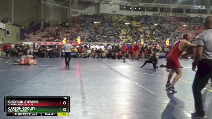 197 lbs Semis (4 Team) - Asher Ruchti, Southern Oregon vs Greyson ...