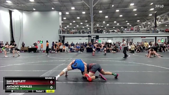 126 lbs Round 3 (8 Team) - Anthony Morales, Centurion WC vs SAM ...