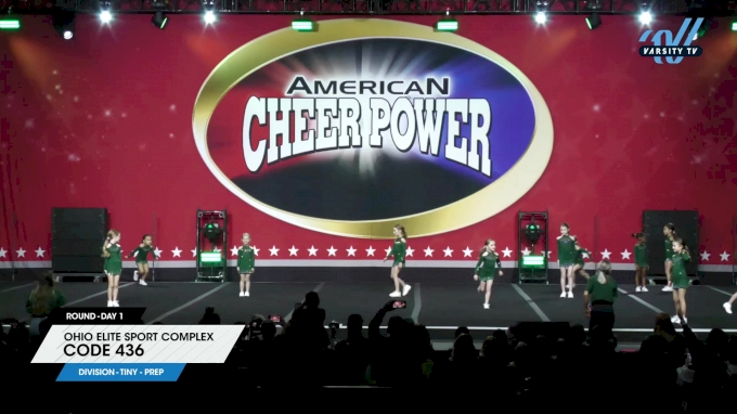 Ohio Elite Sport Complex - Code 436 [2024 L1.1 Tiny - PREP Day 1] 2024 ...